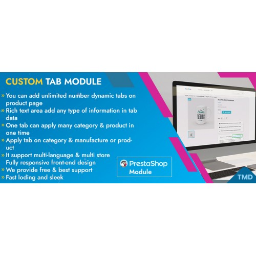 Prestashop Custom Tabs Pro Module